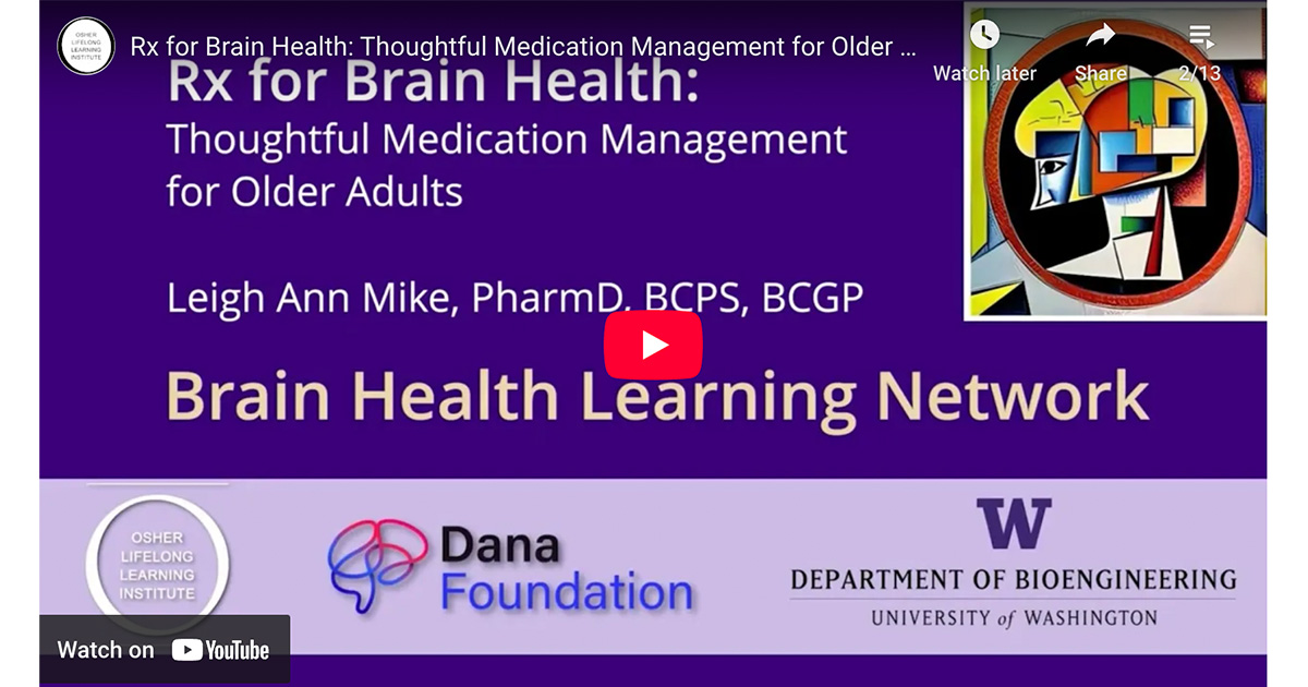 Rx for Brain Health - Dana Foundation